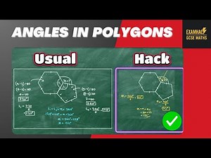 Exam Hack #6: Interior Angles in Seconds! (Polygon Angle Trick)