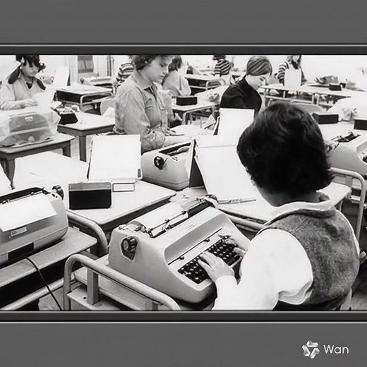 “Before smartphones… before laptops… we learned typing the hard way. Missing these simple days.” | Historic Moments Revisited