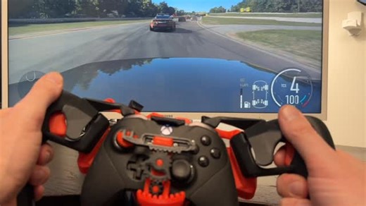 Cults on Instagram: "🎮 Xbox Series X/S Controller Racing Wheel 100% 3D printed • STL files ➡️ Download 3D print model: https://cults3d.com/:3885742 💡 Designed by Chad_Taylor"