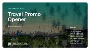 Travel Promo Opener