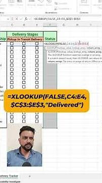 Delivery Tracker in Excel 📦 | Track Orders Like a PRO!