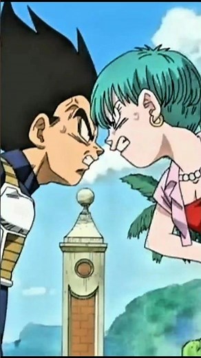 bulma angry on vegeta 😳🔥#bulma #vegeta #goku