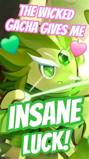 The Wicked Gacha Has LEGENDARY Luck! #Shorts #CookieRun #CookieRunKingdom #CRK #Lucky #Reaction