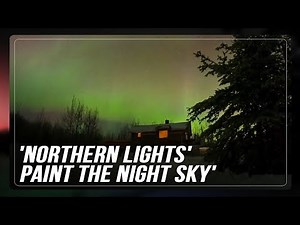 Aurora borealis, also known as the 'northern lights,' seen in Canada | ABS-CBN News