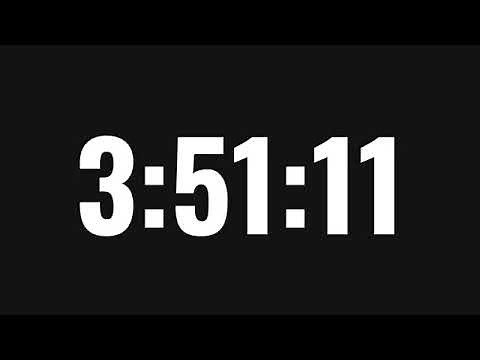 4 Hour Timer #timer #timemanagement #timerclock #trending