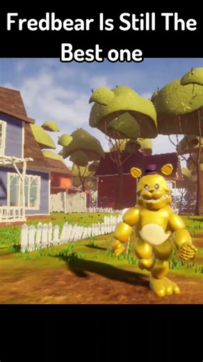 Hello Neighbor Funny Moments Fredbear Flies Away!!! #helloneighbor #memes #shorts #glitches