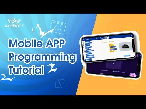 How to Program with ACEBOTT APP? | Mobile Coding Tutorial for Beginners