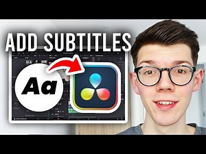 How To Add Subtitles In Davinci Resolve - Step By Step