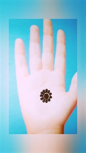 Elegant Wrist Henna Tattoo | Easy & Aesthetic Mehndi Design Tutorial #henna #song #shorts #trending