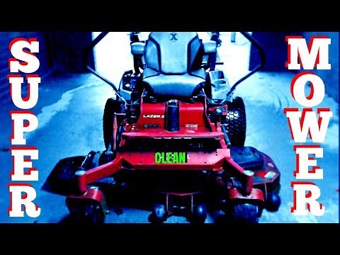 How To Super Clean Your Mower