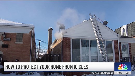 Why icicles on your roof could signal trouble – and what to do about it