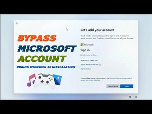 How to Install Windows 11 25H2 Without a Microsoft Account (Skip Login!)