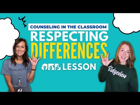 Counseling in the Classroom: Respecting Differences | DHH Lesson | Asking Respectful Questions | SEL