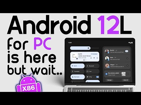 Android 12L for PC is HERE | Install Bliss OS 15 | Android-x86 Alpha Hands-On
