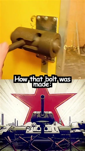 Howitzer-grade door bolt 💀