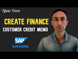 How to Create Customer Credit Memo with a Fiori App and a T-code: SAP S/4 HANA
