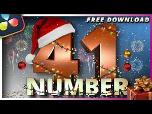 Title FX #41 Give Away [Free DaVinci Resolve] #titleanimation #davinciresolvetutorial