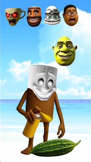 GUESS REAL HEAD OF LIRILI LARILApart #1 ✝️garry'smodnewupdateshort#roblox​​ #zoonomaly​​#shortvideo