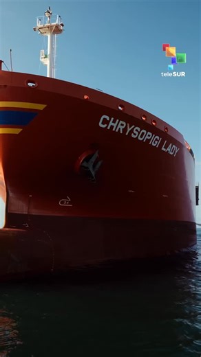 teleSUR English on Instagram: "Venezuelan Acting President Delcy Rodriguez announced on Sunday on her social networks the departure of the Chrysopigi Lady vessel with the first shipment of Venezuelan liquefied petroleum gas (LPG). This marks the first export of LPG from Venezuela, an achievement of the Venezuelan government and workers for the benefit of the people of the South American nation. #Venezuela🇻🇪 #DelcyRodriguez #Oil #LPG #PDVSA"