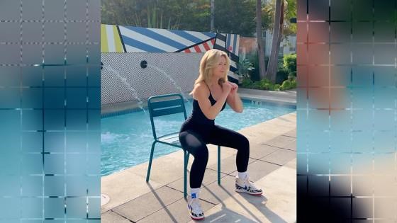 3 simple chair exercises to work your whole body fast!