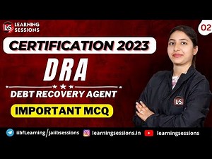 DRA LIVE CLASS #2 | DEBT RECOVERY AGENT | MOST IMPORTANT QUESTIONS