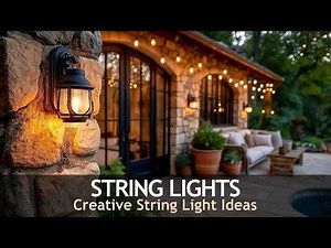 Creative Ways to Hang String Lights That Will Wow Your Guests