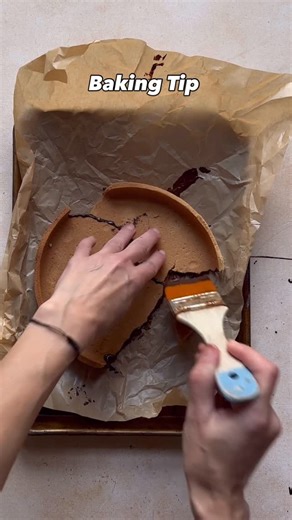 Dikla (Dee) Levy Frances on Instagram: "Part 4. Welcome to my workshop! 😁 . I did not expect the tart to break like that, it started with two pieces... . But if I am honest, this was pretty fun! . Use white chocolate, dark, or milk to match the filling flavor, and when it is time to lift the “glued” tart shell, make sure to carefully peel it off from the parchment paper and place it over your serving dish, so once it is filled you don’t move it. . To learn about baking essentials, comment recip