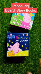 29 reactions · 18 comments | Peppa Pig Board Story Books #Bedtime Library #fairytale library #peppabook #peppapig | Bookends Kids Book | Facebook