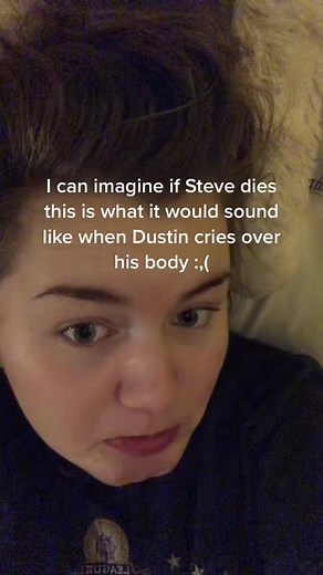 Emotional Scene from Stranger Things featuring Dustin Crying Over Steve's Body