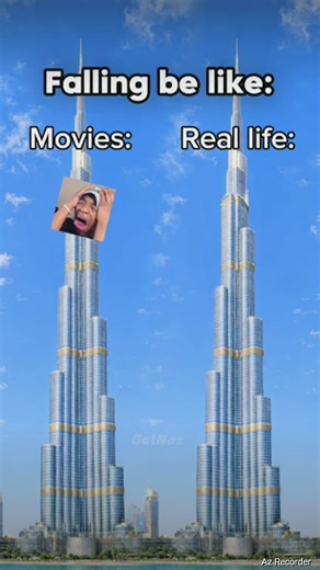 falling pov: movies vs real life | people falling