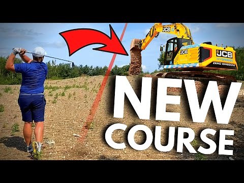 Building A NEW Golf Course... FROM SCRATCH!?