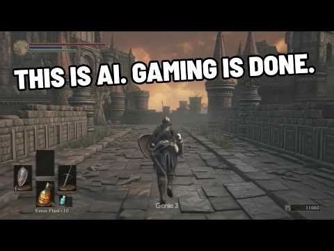 PS5 and Xbox is in trouble. Google Genie 3 is making games in SECONDS. Ai gaming is DESTROYING us.