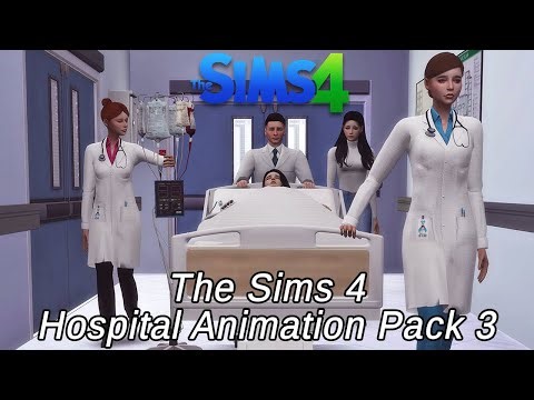 Animation Pack | The Sims 4 | Hospital Animation pack 3 | Free
