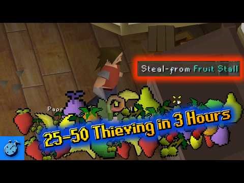 Hosidius Fruit Stall Thieving - OSRS Quick Guides
