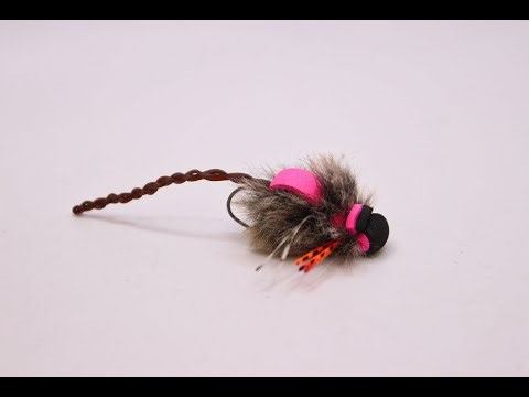 Cheeky Squeak Mouse fly tying tutorial | Top water smallmouth pattern