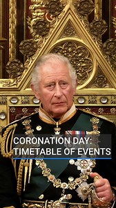 6.8K views · 82 reactions | 300 million people worldwide are expected to watch the coronation of King Charles III on television. If you are one of them, here’s a handy timetable of what is happening and when #Coronation | RTÉ News | Facebook