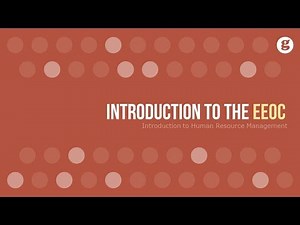 Introduction to the EEOC