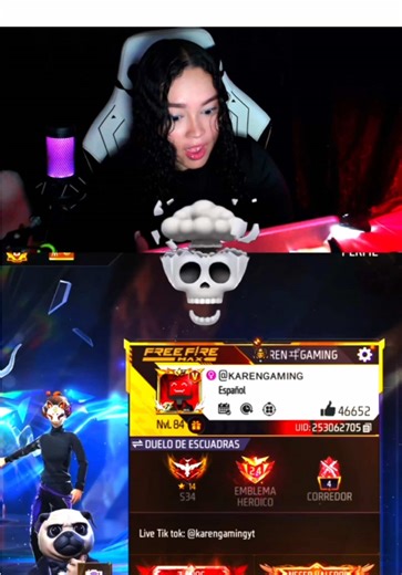 Influencer de garena 🫨 #Freefire #garenafreefire #freefire_lover #freefirethofficial #parati