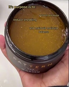 3.8K views · 694 reactions | Nourish your growing curls with our nutrient-dense Transition Mask  Infused with White Tea to help reduce shedding & Manuka Honey to prevent breakage & maintain moisture balance. | PATTERN | Facebook