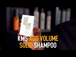 Best Volumizing Solid Shampoo Bar | KMS ADDVOLUME