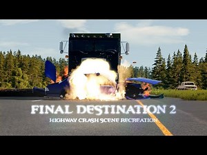 Final Destination 2 Highway Accident | BeamNG Drive Recreation