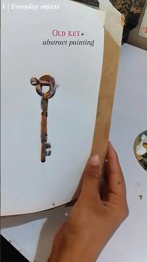 “This Old Key Became Art ✨”