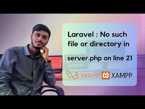 Laravel PHP Fatal error: Uncaught Error: Failed opening required || server.php on line 21