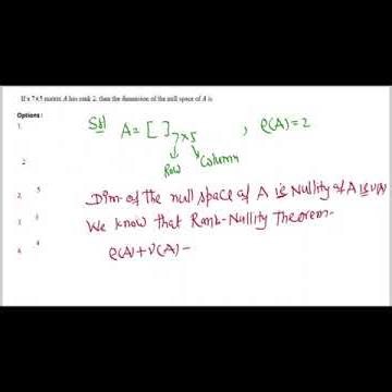 #Rank_Nullity_Theorem