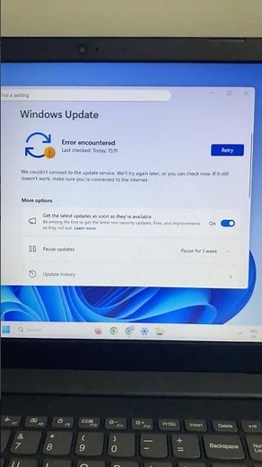 Windows 11 Update Not Working #windows11