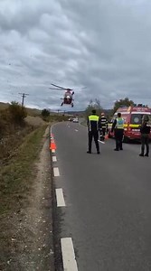 268K views · 1.7K reactions |  Accident grav la Ruja, pe DJ 106! Un bărbat este în stop cardio-respirator, iar la fața locului intervin echipaje SMURD, SAJ și elicopterul SMURD Brașov. Misiunea este în desfășurare!  | arges-stiri.ro | Facebook