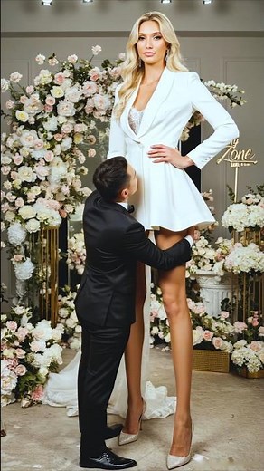 The Unforgettable Wedding of the World's Tallest Woman! 👰‍♀️💍 Tall Girlfriend