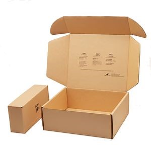 [Hot Item] Custom Printed Corrugated Brown Strong Cardboard Large Postal Mailing Shipping Box Packaging Transport Boxes