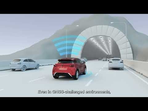 Trimble Precise Positioning for Vehicle Autonomy: On point, in lane, and on time.