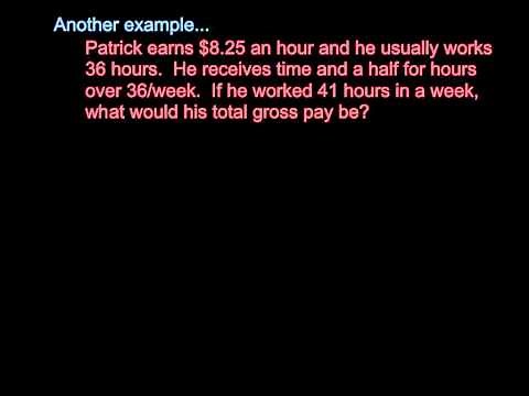 Calculating Overtime Pay